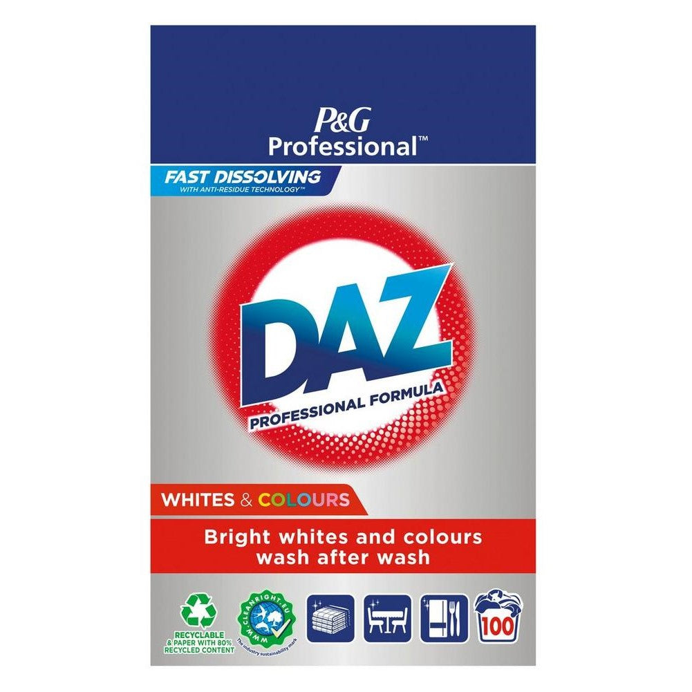 Daz Professional Powder Detergent Regular 100 Washes 6.5kg – JSO Wholesale