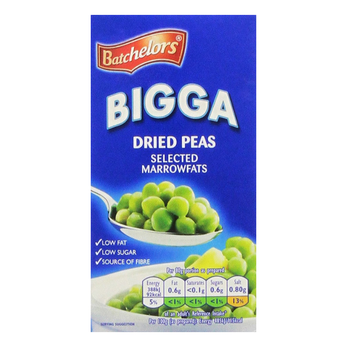 Batchelors Bigga Dried Peas 250g x 24 – JSO Wholesale