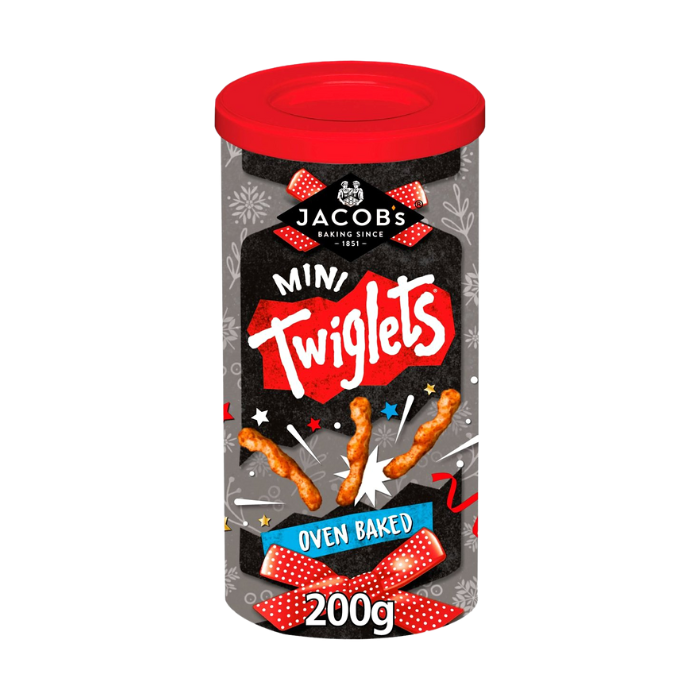 Jacob's Mini Twiglets Caddy 200g x 12 – JSO Wholesale