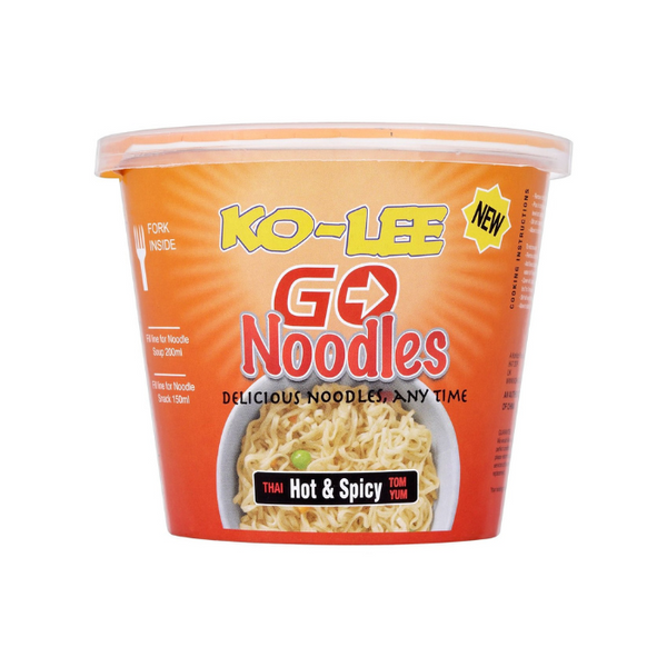 Ko-Lee Go Noodles Thai Hot & Spicy Tom Yum 65g x 6 – JSO Wholesale