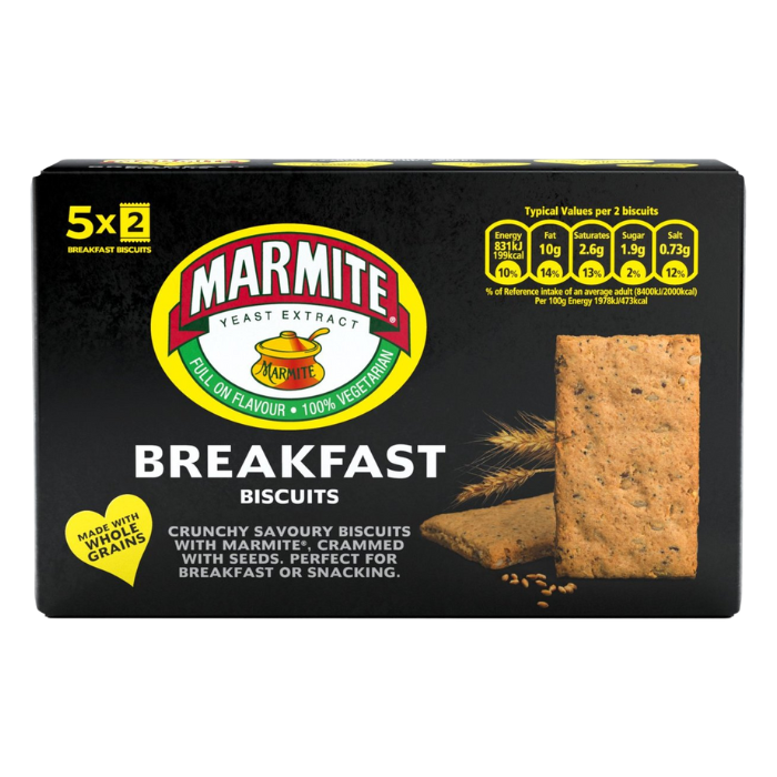 Marmite Breakfast Biscuits 210g x 5 – JSO Wholesale