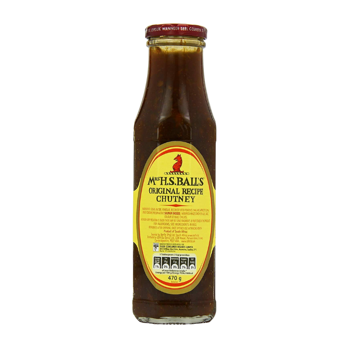 Mrs H.S. Ball’s Original Recipe Chutney 470g x 8 – JSO Wholesale