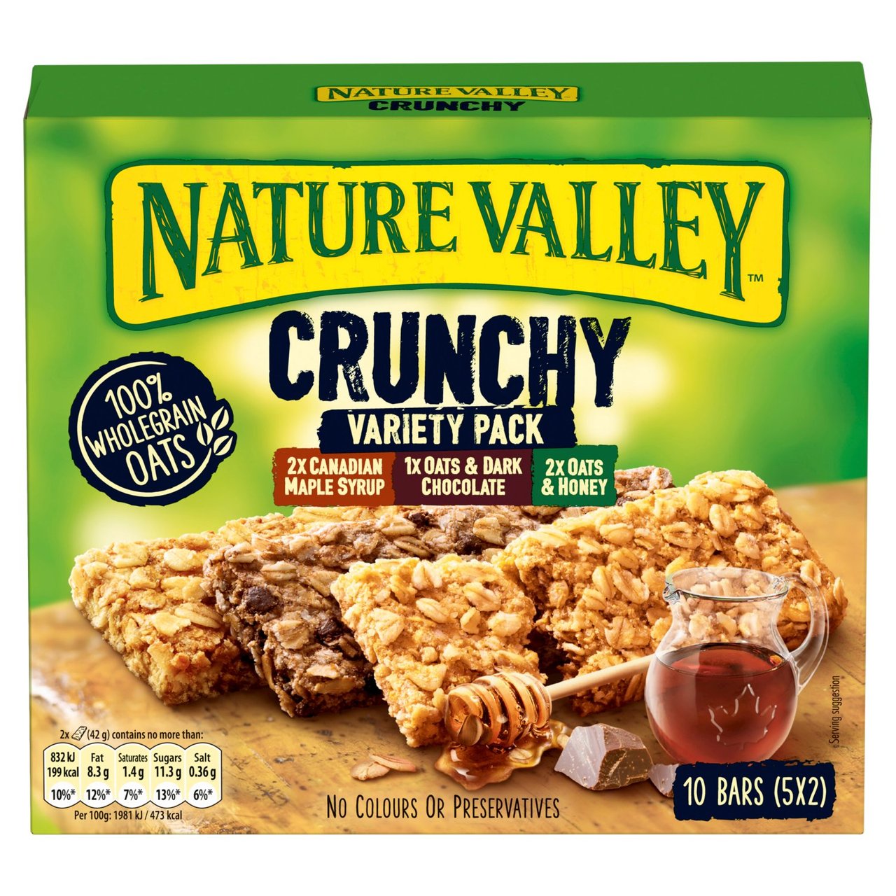 Nature Valley Crunchy Variety Pack Cereal Bars 5 Pack x 5 – JSO Wholesale