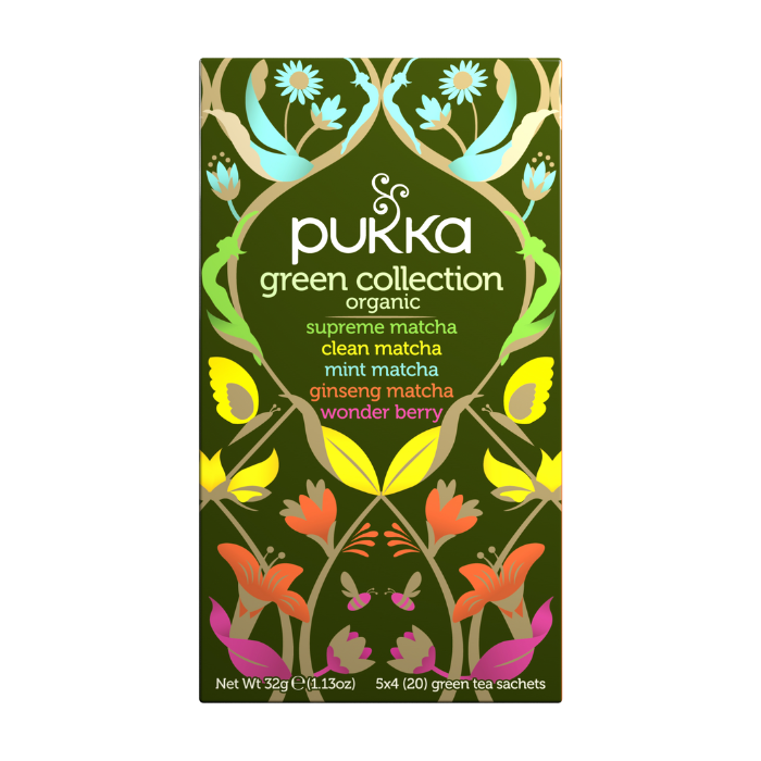 Pukka Herbs Green Collection 20 Tea Sachets x 4 – JSO Wholesale