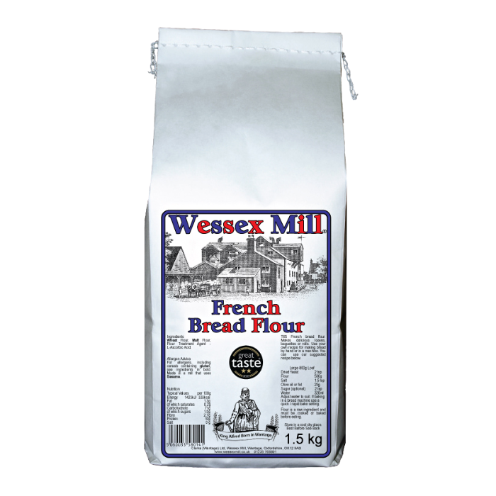 Wessex Mill French Bread Flour 1.5kg x 5 – JSO Wholesale